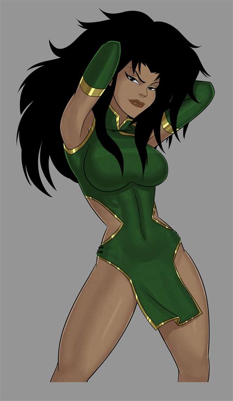 Rule 34 Cheshire Clothed Dc Dc Comics Jade Nguyen Something Unlimited