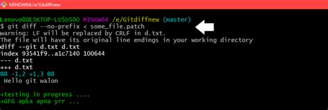 Git Diff GeeksforGeeks