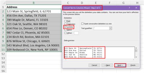 Ways To Separate Addresses In Microsoft Excel How To Excel