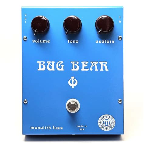 Used 2017 Monolith Fuzz Bug Bear Modified Triangle 1970s Reverb