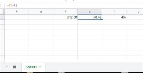 Google Sheets Percentages Stack Overflow