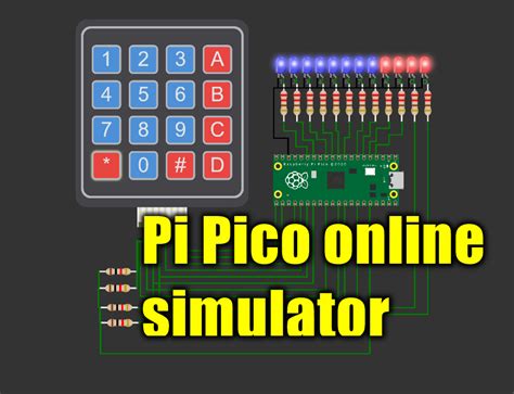 Raspberry Pi Pico Emulator Keypad And Led Interface Project Arduino