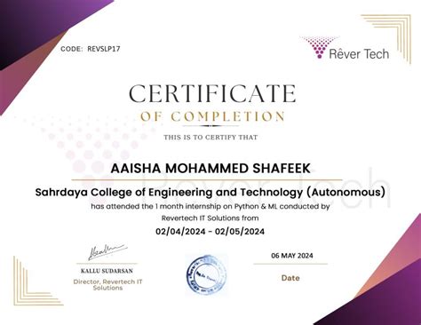 Aaisha Mohammed Shafeek On Linkedin Python Programming Software Machinelearning Ml Ai