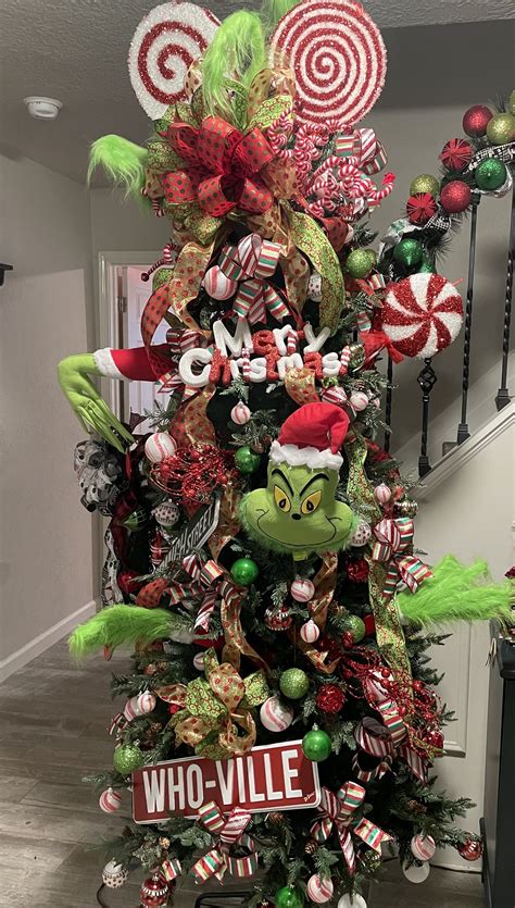 Grinch Christmas Tree Topper Grinch Christmas Tree