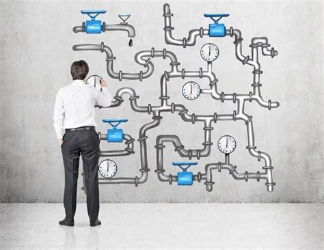 Premium Photo Scheme Of Pipeline