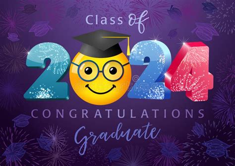 Educational Event In 2024 Festive Emo Stock Vector Illustration Of Graduation Emoticon 317495607