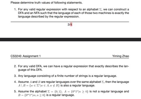 Solved Please Determine Truth Values Of Following