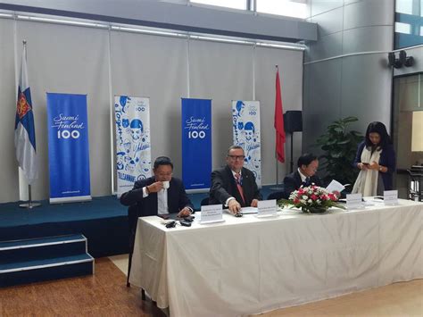 🌲 Pressconference Finland Embassy Of Finland In Hanoi