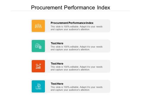 Procurement Performance Index Ppt Powerpoint Presentation Icon Template