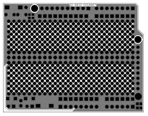 Through Hole Prototyping Shield For Arduino Uno From Schmart On Tindie