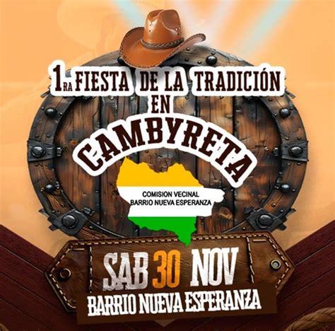 Primera Fiesta De La Tradición En Cambyreta Cambyretá