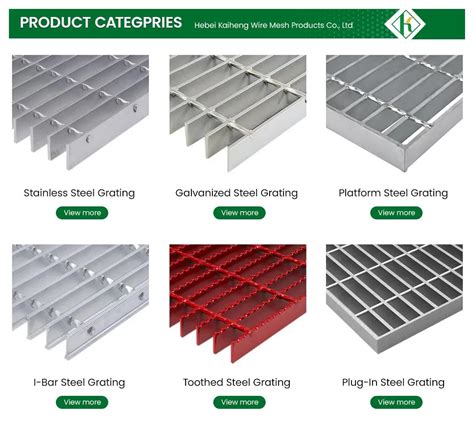 Durable Galvanized Steel Grating From Kaiheng Metal Grid Flooring