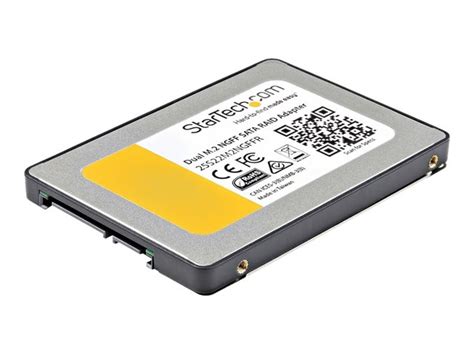 S M Ngffr Startech Com Dual M Sata Adapter With Raid X M Ssds To In Sata Gbps