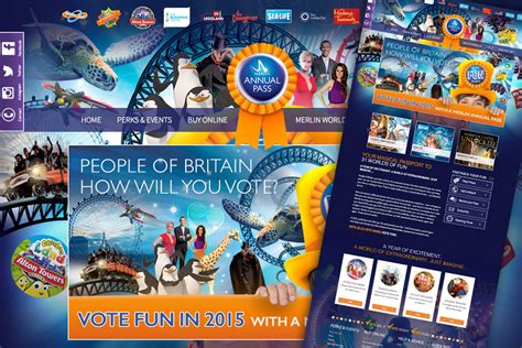 Merlin Annual Pass Website Behance