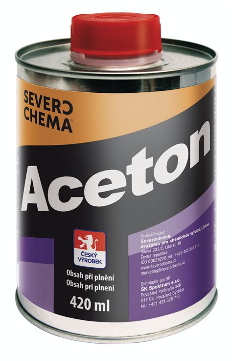 Aceton 420 Ml Globusonlinecz