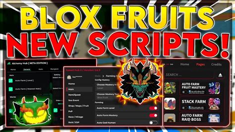 NEW Blox Fruits Script Hack Auto Farm Instant Mastery Dragon Fruit Sniper NO KEY