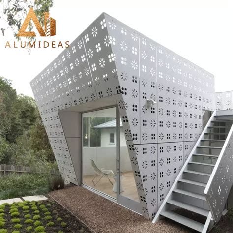 Aluminium Perforated Panel Cladding System Alumideas