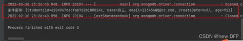Springboot整合mongodb 简单的操作mongotemplate、添加数据、查询数据、条件查询、模糊查询、分页查询