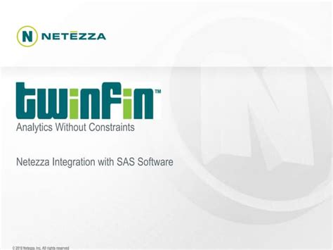 Netezza Integration With Sas Software Pptx