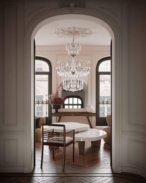 Classical Penthouse Interior On Behance