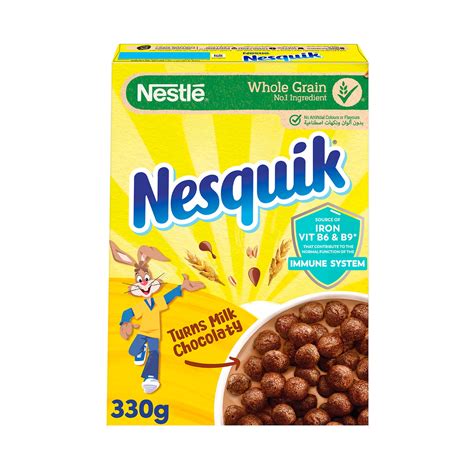 Nestle Nesquik Chocolate Breakfast Cereal Value Pack 330 G Online At