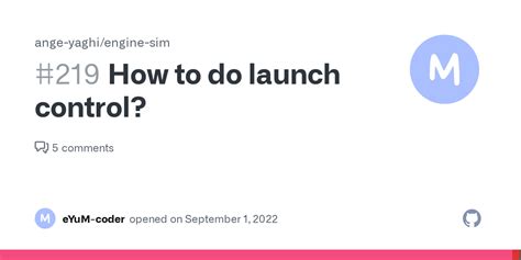 How To Do Launch Control · Issue 219 · Ange Yaghiengine Sim · Github