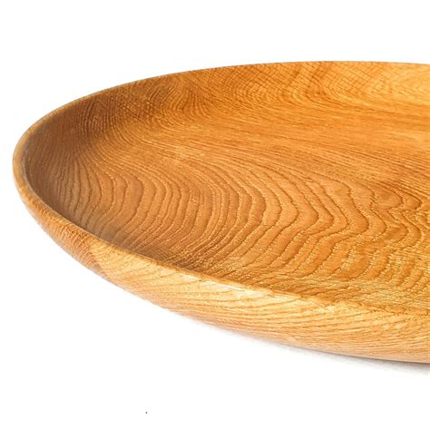 Wooden Plate Wooden Tableware Natural Wood Plate Rustic Plate Wood