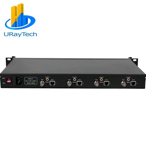 Uray 1u Rack Sdi Video Encoder H 265 H 264 Video Encoder Buy Sdi