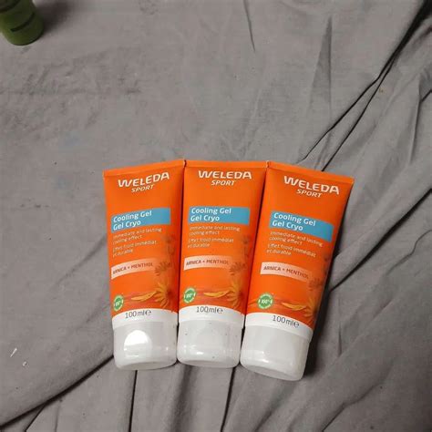 Lot 438 Weleda Cooling Gel Cryo Arnica Menthol 100ml Pack Of 3