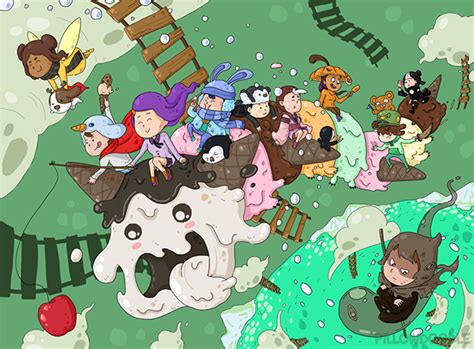 Characters 3 On Behance