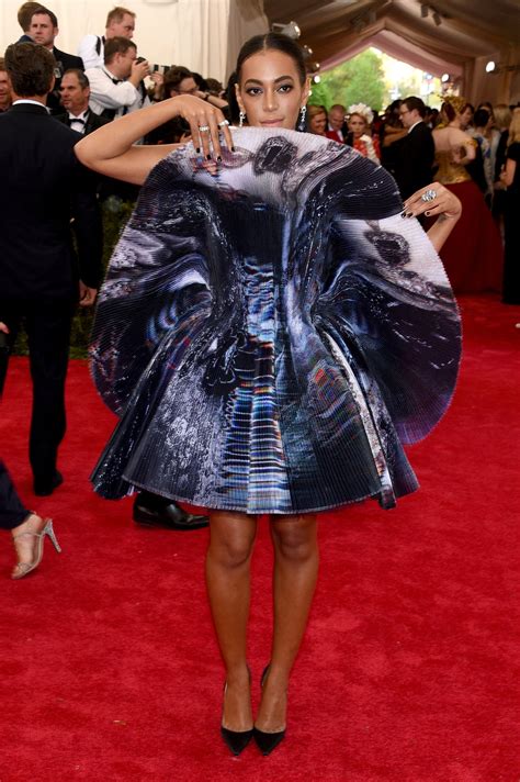 Solange Knowles Met Gala Dress May 2015 Ps Celebrity