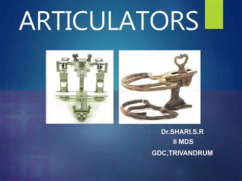 Articulators Pptx