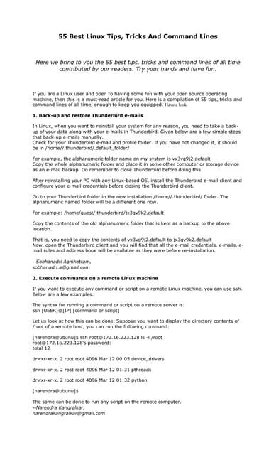 Best Linux Commands Hacks And Other Cool Tricks For Beginners Root