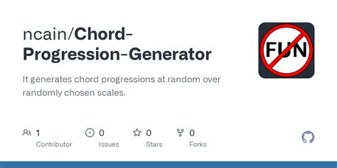 GitHub Ncain Chord Progression Generator It Generates Chord Progressions At Random Over