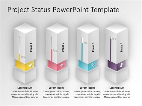 Project Status 2 PowerPoint Template