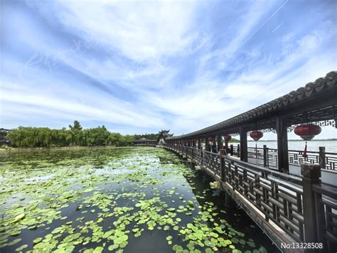 锦溪古莲桥高清图片下载 红动中国