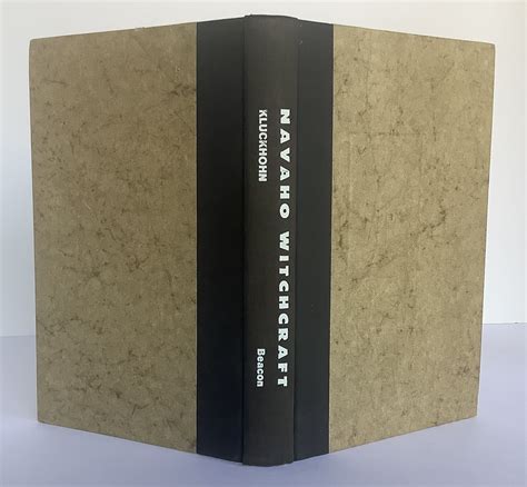 Navajo Witchcraft By Clyde Kluckhohn Very Good Hardcover 1944 1st