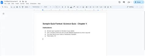 How To Create A Quiz On Google Doc OnlineExamMaker Blog