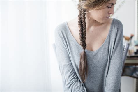 Fishtail Braid Tutorial Lush To Blush