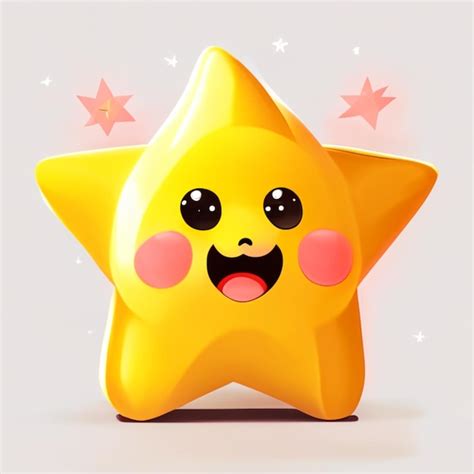 Premium Ai Image Cute Star