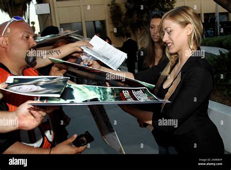 Cast Member Olivia Taylor Dudley Signs Autographs For Fans At The