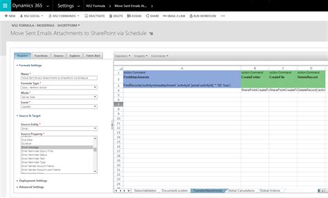 XRM Formula 191 Send Email Attachments To Sharepoint Via Schedule North52 Support