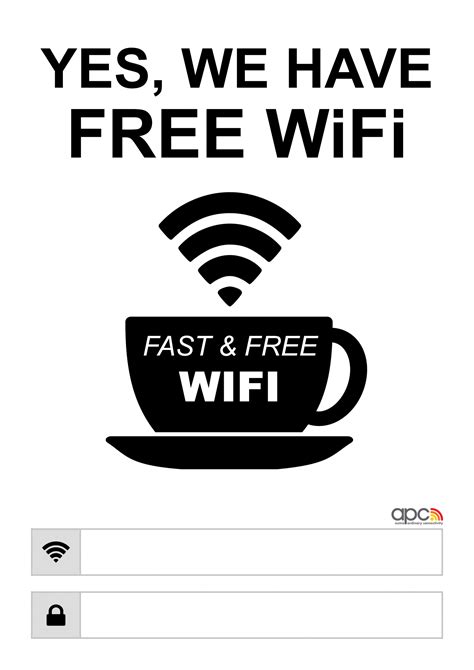 Free Printable Wifi Password Signs Poster Template Downloads Apc Solutions Free Printable Wifi Password Signs Poster Template Downloads Apc Solutions