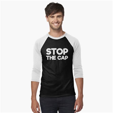 Stop The Cap Meme Cap For Sale By Bracketeer Redbubble