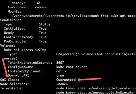 kubernetes pod quality of service qos explained