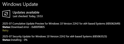 Windows Update Stuck On Installing 0 And Download Error Microsoft Qanda