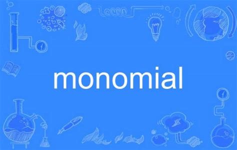Monomial 百度百科