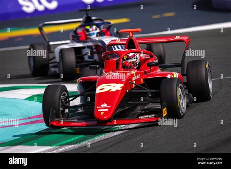 64 Weug Maya Nld Prema Racing Supported By Ferrari Tatuus F4 T 421 Action During The 1st