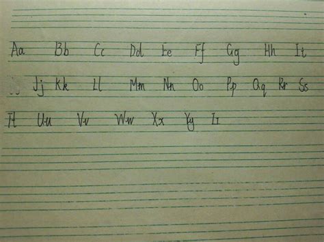 26个字母表图片手写体 千图网