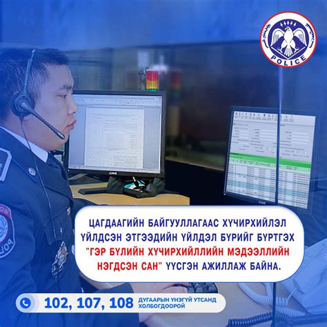 ГЭР БҮЛИЙН ХҮЧИРХИЙЛЛИЙН ҮЙЛДЭЛ БҮРИЙГ ХОЛБОГДОГЧИЙН РЕГИСТРИЙН ДУГААРААР МЭДЭЭЛЛИЙН ЦЕГ ын